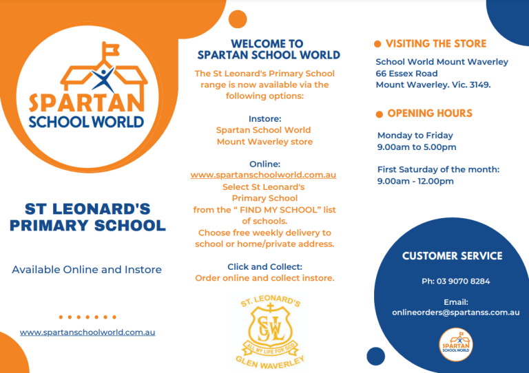 School Uniforms - St Leonards Catholic Primary School